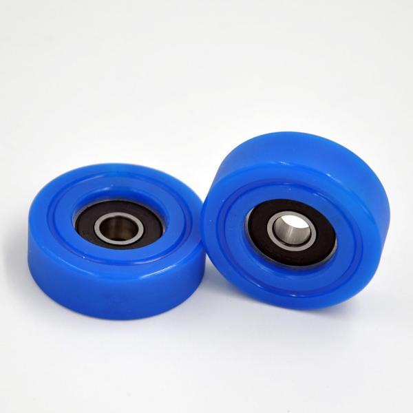 Quality No Noise Rubber Coated Bearings POM Nylon PU ODM For Automation for sale