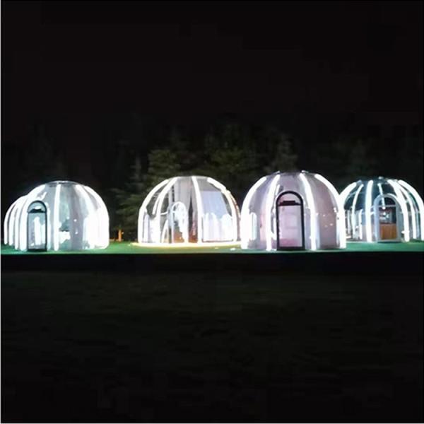 Quality Custom Clear Plastic Aluminium Nanocrystalline Bubble Tent Ho for sale