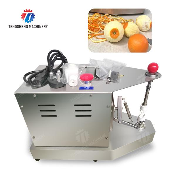 Quality Fruit Orange Vegetable Potato  Potatoes and round tuber crops Onions Carrot Taro Sweet potato Yam papaya Desktop peeler processing production Machine for sale