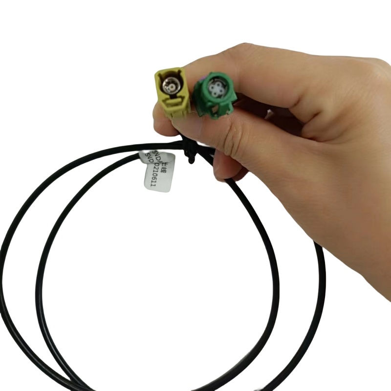 Automotive Wiring Harness Car Audio USB Extension Cable Aux in /out Cable 4 Pin Car Lvds Cable for Trumpchi / Byd