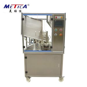 china PLC Aluminum Tube Filling And Sealing Machine With 0.6MPa Air Supply