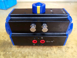 Quality Double action DA83 double effect pneumatic actuator control valves for sale