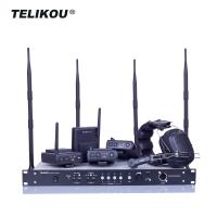 Quality School Stage Wireless Intercom System Four Independent Channels for sale