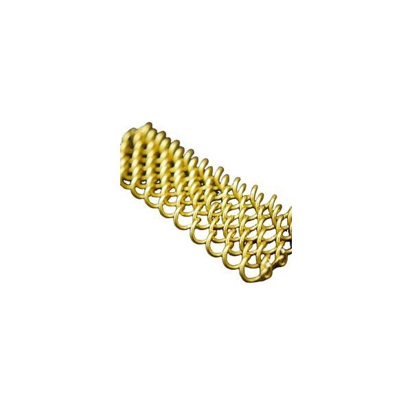 Quality Incombustible Robust Woven Wire Curtain , Coil Mesh Drapery Free Sample for sale