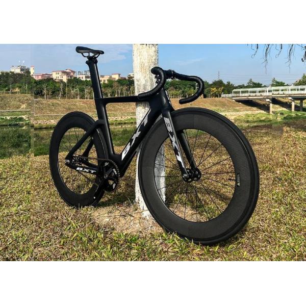 Quality Carbon Fiber Fixed Gear Racing Track Bicycle 700C Aero Technology for sale