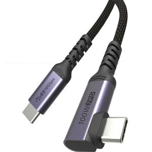 Quality USB PD Cable With Chip 10G Transmission Type C 3.1Gen2 PD5A100W for sale