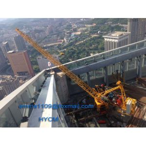 Quality 3 Tons Load 24 Meters Boom Derrick Hoist For 120m Building for sale