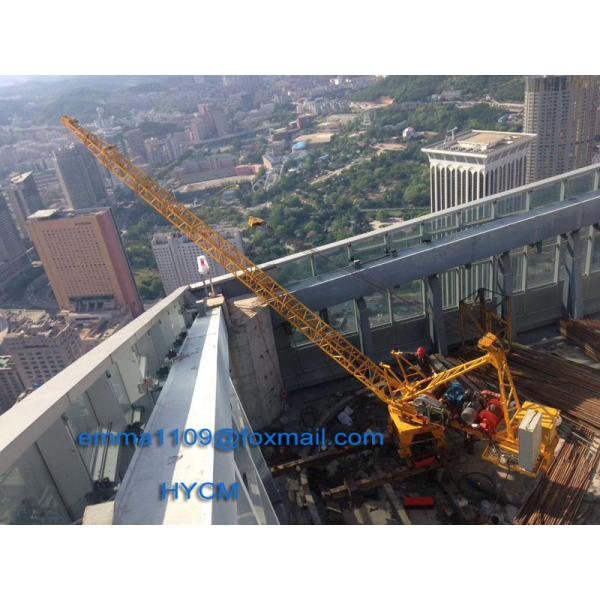 Quality 3 Tons Load 24 Meters Boom Derrick Hoist For 120m Building for sale