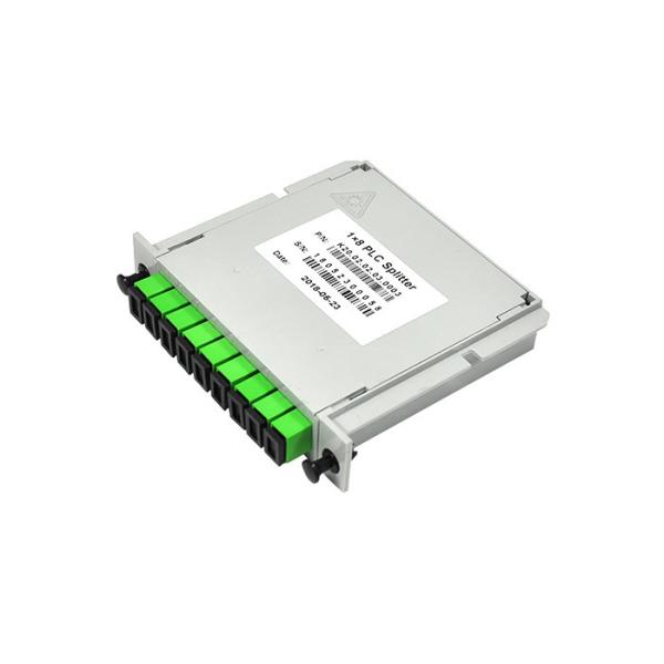 Quality 1x8 SC APC Simplex SM MM Cassette PLC Splitter for sale