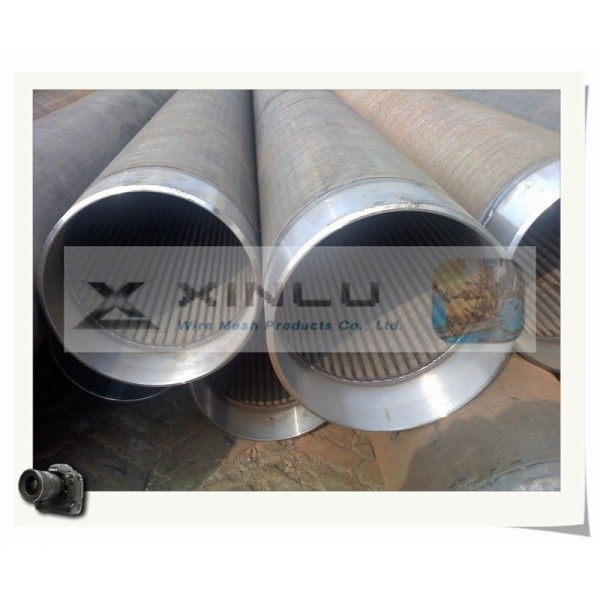 Quality 30 - 3000 Micron Filter Wedge Wire Screen Pipe V Wire Galvanized Carbon Steel Pipe for sale