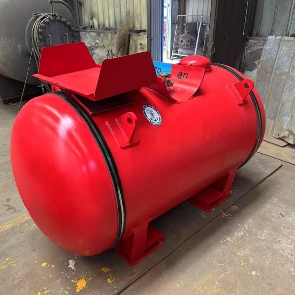 Quality 4324 Kg Volume Horizontal Water Pressure Tank Capacity At 20C 1880 L Pressure Vessel Container for sale