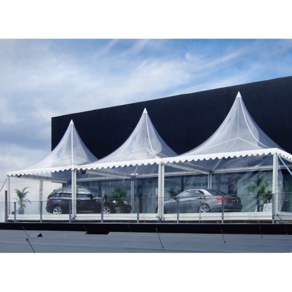 Quality Custom Branding Gazebo Pagoda Tent All Weather Protection For Corporate Gatherings for sale