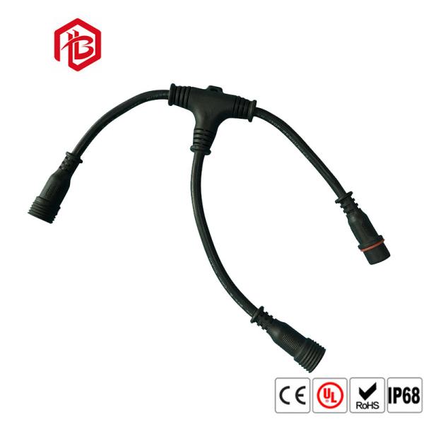 Quality Black Nylon 250V  IP67 Multi Pin Connectors Waterproof for sale