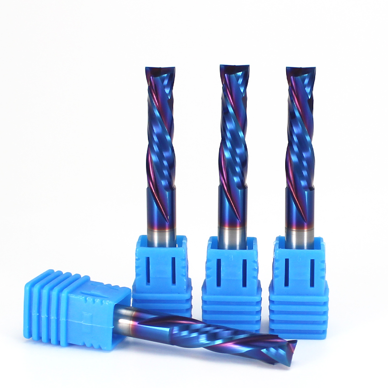 Compression router bit side view