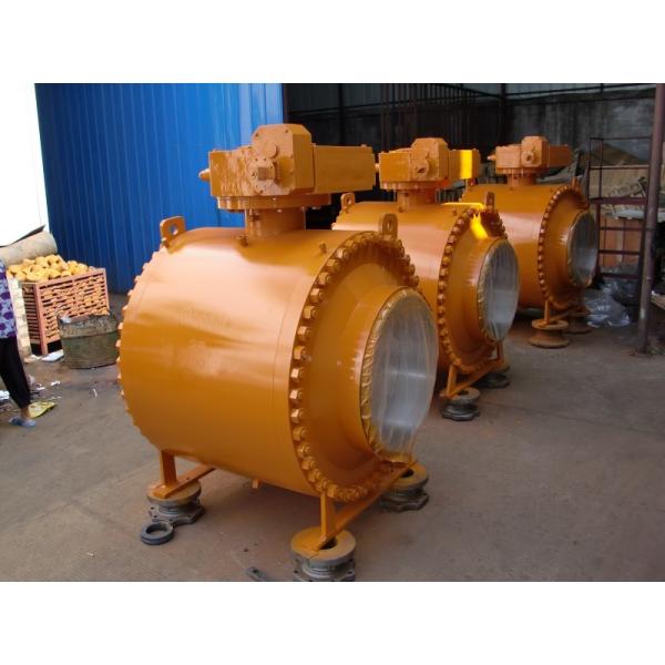 Quality Fire Safe Double Isolation Trunnion Mounted Ball Valve for sale