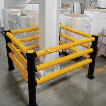 Quality Building Post Safety Barrier Polygon Anti-Collision Guardrails Warehouse Safety for sale