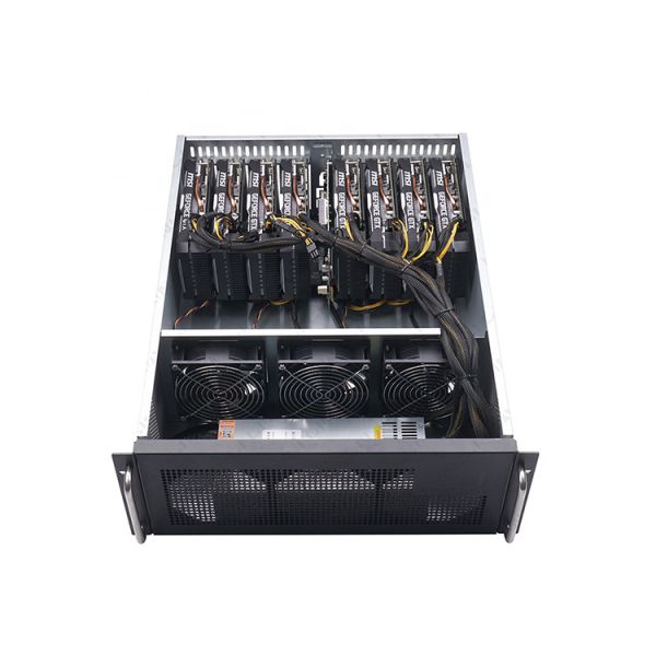 Quality Brand new K86 8 gpu with power supply server case 8gpu graphics card For 588 1660s 2060s 3060TI 3070 3080 3090 for sale