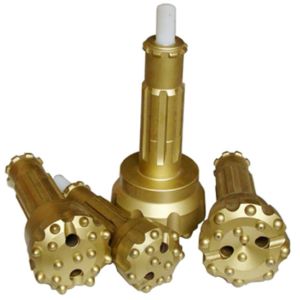 Quality Tungsten Carbide DTH Hammer Drill Bits High Speed High Air Pressure for sale