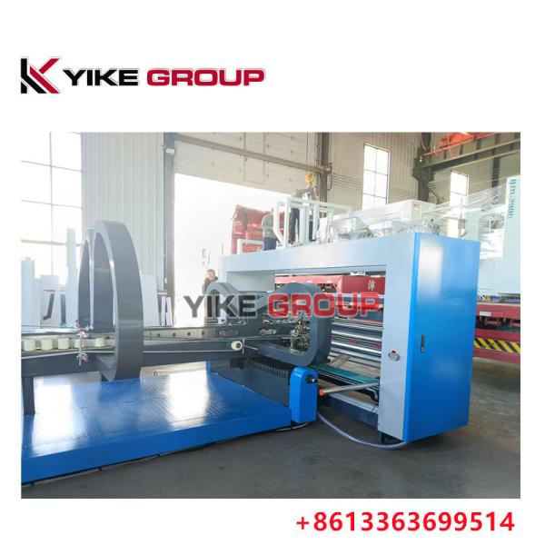 Quality Automatic Carton Box Folder Gluer Machine, Corrugated Box Folding Machine 180m for sale