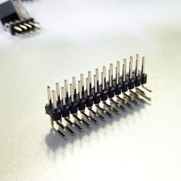 Quality 1.27mm Pitch Dual Row Pin Header for sale