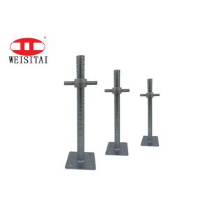 Quality Adjustable Leveling 28mm Scaffolding Jack Base for sale
