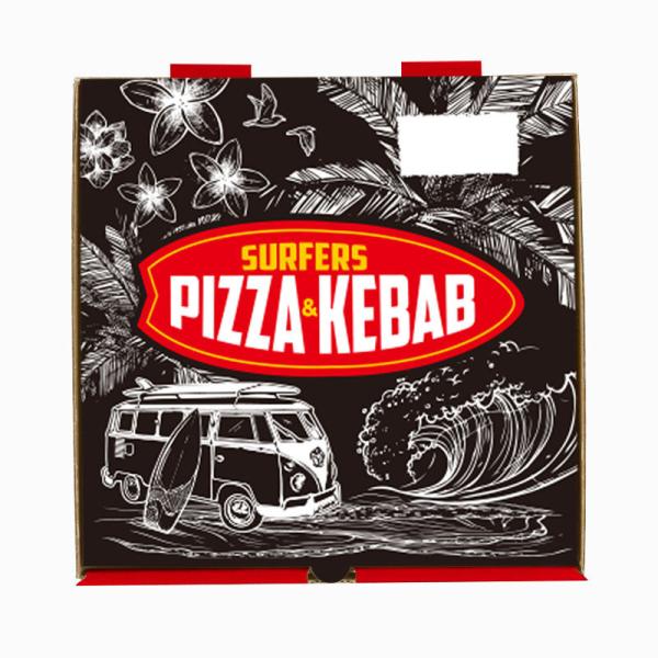 Quality Food Packaging Carton 14 Inch Pizza Boxes Individual Packing Matt Lamination for sale