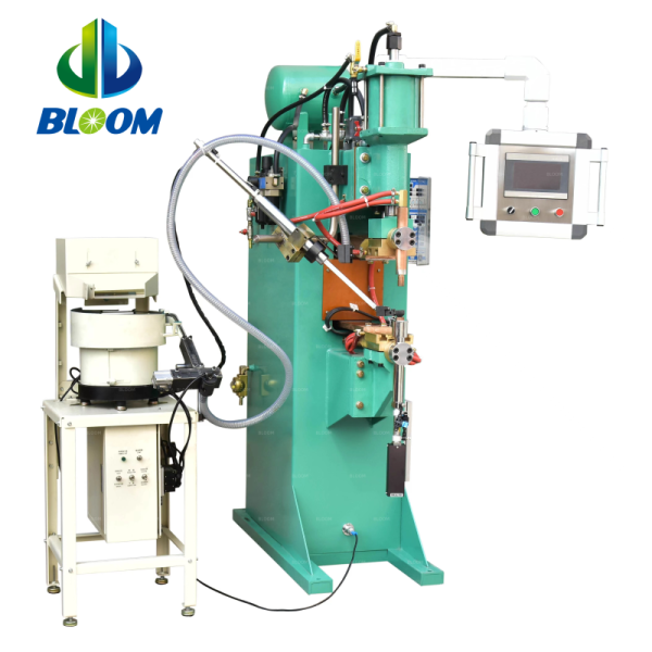 Quality Automatic Nut Transporting Resistance Spot Welding Machine with 100KVA Rated for sale
