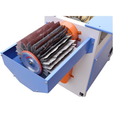 Quality Manual Brush Sanding Machine DTW-120A High Performance For MDF Veneer Board for sale