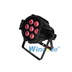 Quality DMX Professional LED DJ Stage Light 7×8W RGBW 4 in 1 LED Par Light for sale