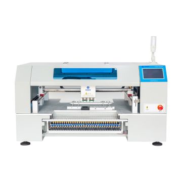 Quality Small SMT Line 60 Feeders 4 Heads CHMT560P4 SMT P&P Machine / Reflow Oven T961 / for sale