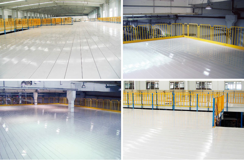 Steel Structure Garret Mezzanine Floor Platform 