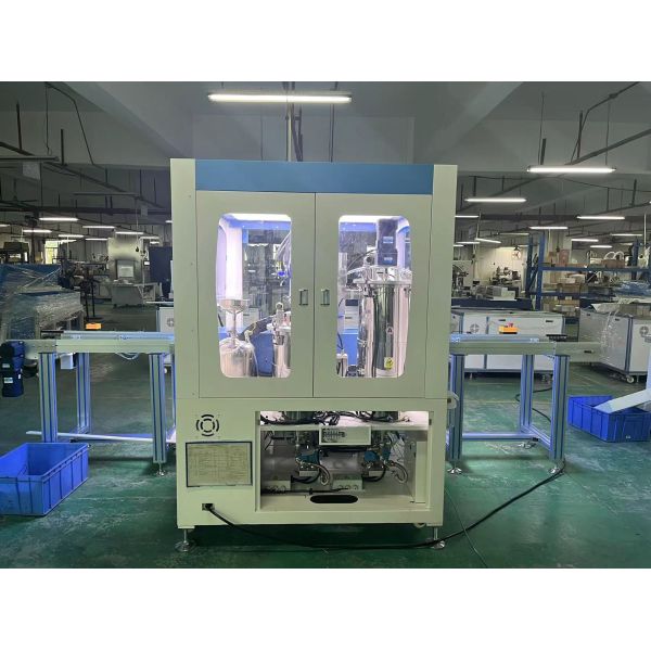 Quality TWO Part Pu Epoxy silicone resin dispensing machine CCD visual capturing system for sale