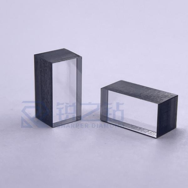 Quality Polished Optical Grade Single Crystal Diamond Cube For Laser Heads Customizable for sale