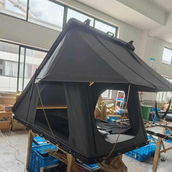 Quality 3-4 Person Easy Install Rooftop Clamshell Tent Hard Cover Rooftop Tent for sale