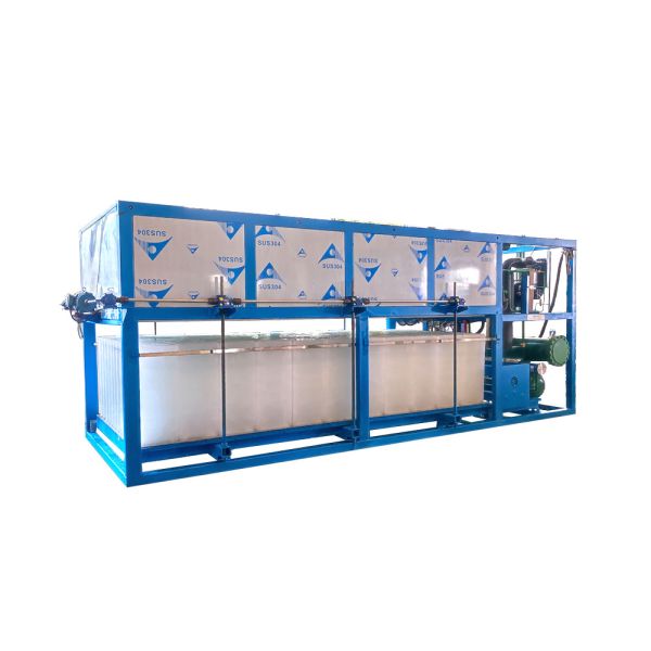 Quality 10ton Industrial Block Ice Maker Machine Stable Operation Customizable for sale