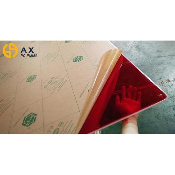 Quality Anti Scratch 1220x1830mm Polystyrene Mirror Sheet for sale