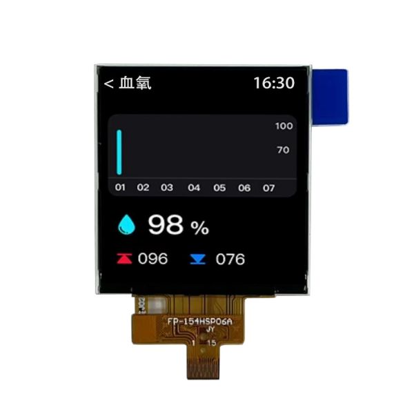 Quality 1.54 Inch 240*240 SPI Square TFT LCD Display Brightness 400cd/M2 for sale