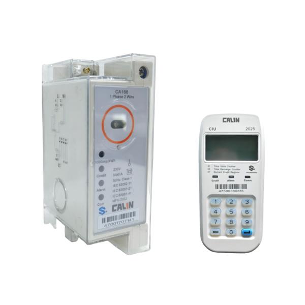 Quality 1 Phase 470mHz STS  Din Rail Power Meter Credit for sale