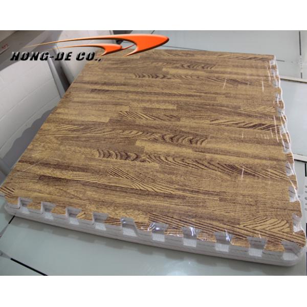 Quality Non-Toxic Soft Wood Grain Floor 24"X24' for sale