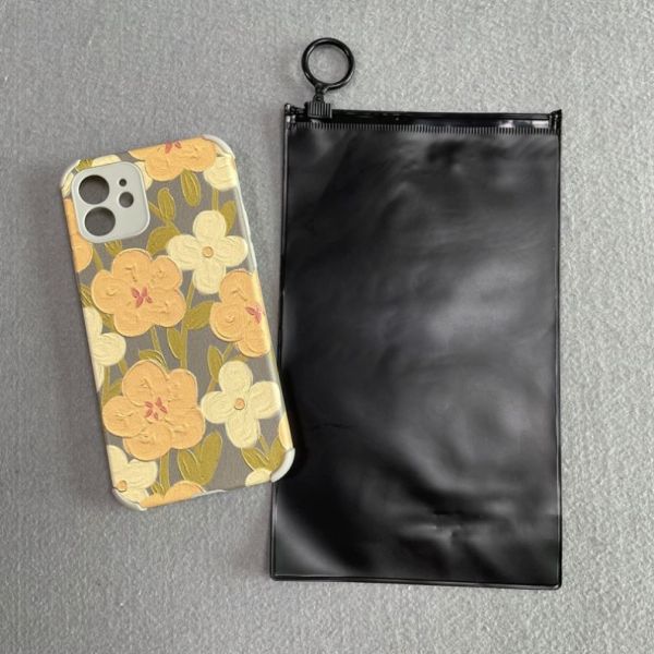 Quality Personalised Black PVC Zip Lock Bag For Jeans / T-Shirt / Hoodies Packaging for sale