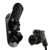 Quality PC ABS Material Password Lock J1772 Holster EV Charger Holder For Electric for sale