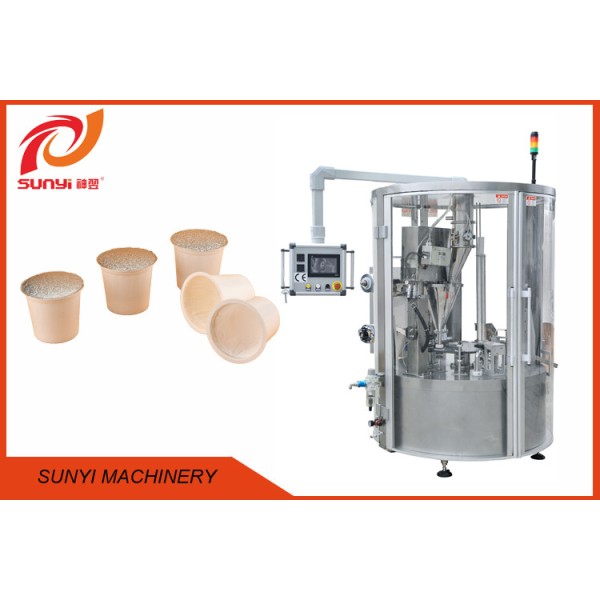 Quality SKP-1N Automatic Biodegradable Nespresso Coffee Capsule Filling Machine for sale
