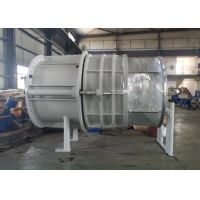 Quality DN1600 Anti Cavitation Fixed Cone Valve / Pressure Self Regulating Valve With Diversion Hood for sale