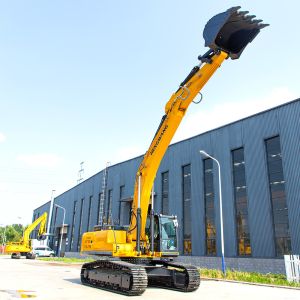 Quality ROPS / FOPS Cab Type Large Hydraulic Excavator Heavy Duty 4Km/H for sale
