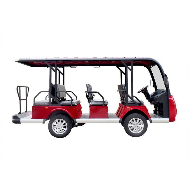 Quality 11 Seats Electric Sightseeing Bus 4 Wheel Electric Shuttle Car for sale