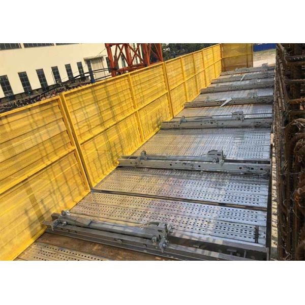 Quality Crane lifted Climbing Formwork System for Core Wall and Bridge Concrete for sale