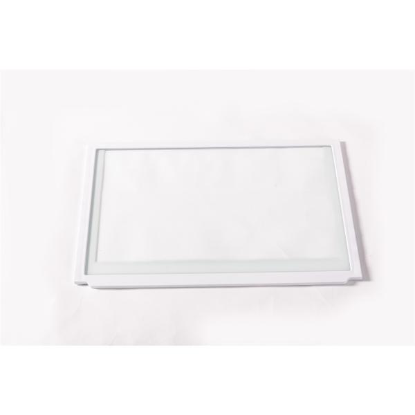 Quality Irregular Encapsulated 4mm Fridge Glass Shelf Cover for sale