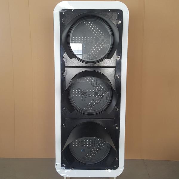 Quality Road Safety Traffic Light 400mm Traffic Signal Light Circle Or Square for sale