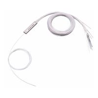 Quality FTTH 0.9mm Mini Steel Tube PLC Splitter 1x16 250μm Fiber Without Connector for sale