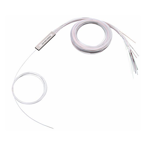 Quality FTTH 0.9mm Mini Steel Tube PLC Splitter 1x16 250μm Fiber Without Connector for sale